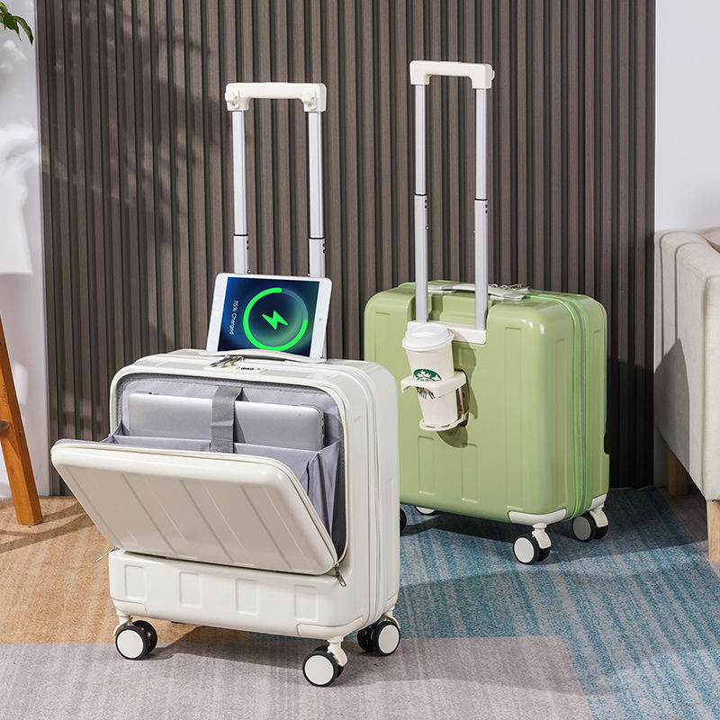 Multifunctional Small Suitcase Female 2023 Boarding Case Rechargeable ...