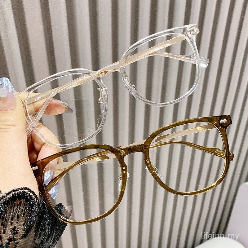 [Add-on deal] Korean Viral Frame Glasses Anti Blue Light Transparent ...