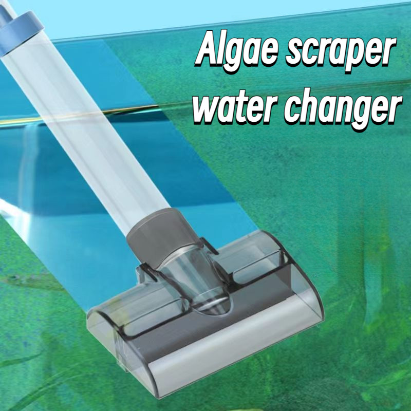 Fish tank toilet suction device, feces suction and algae scraper ...