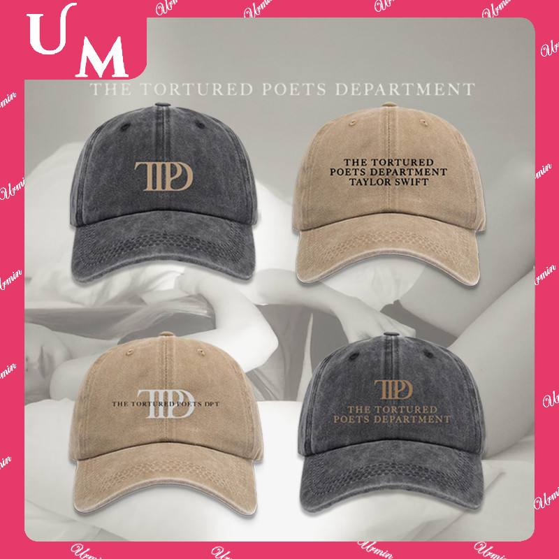 Taylor Swift Cap TTPD Vintage Wash Caps The Tortured Poets Department ...