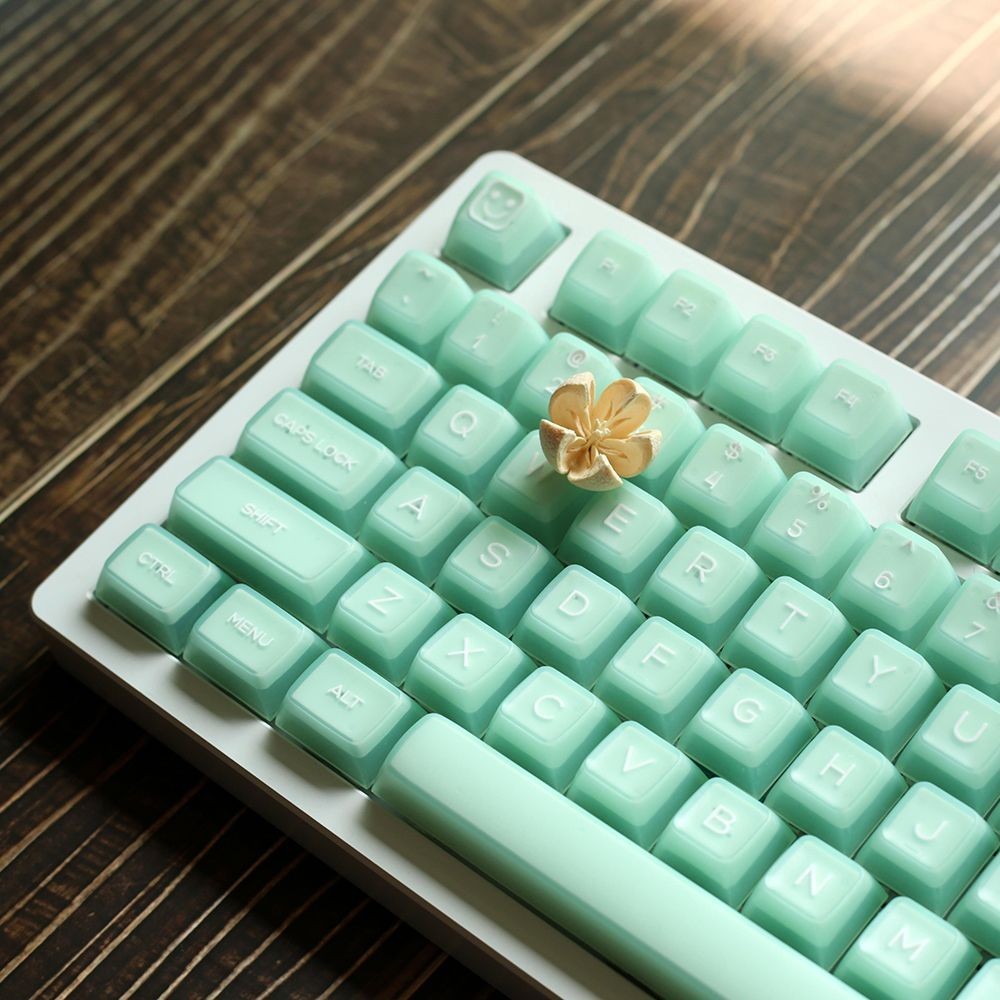 Semi-transparent Han Qingyu Keycap Two-Color PBT Class SA Height Two ...