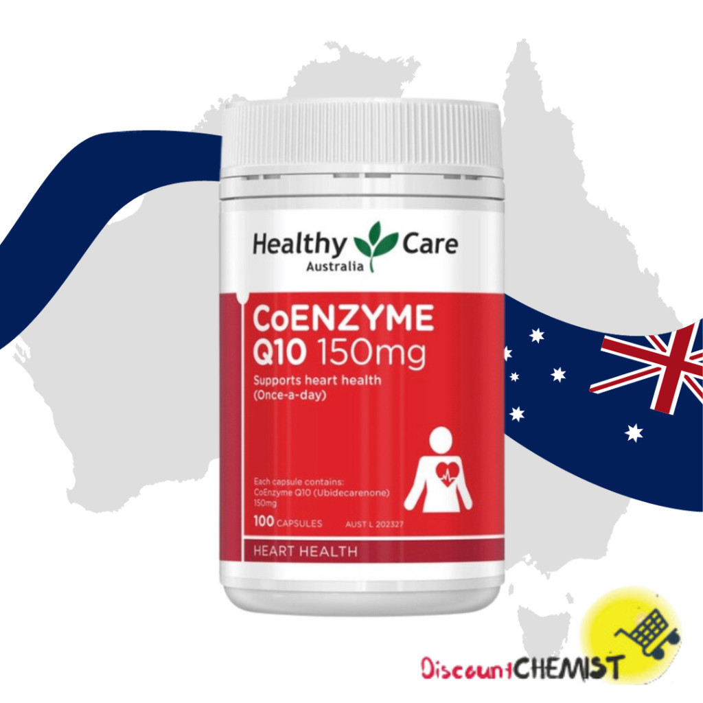 [100% IMPORTED PREMIUM] HEALTHY CARE CoEnzyme Q10 150mg (100 soft ...