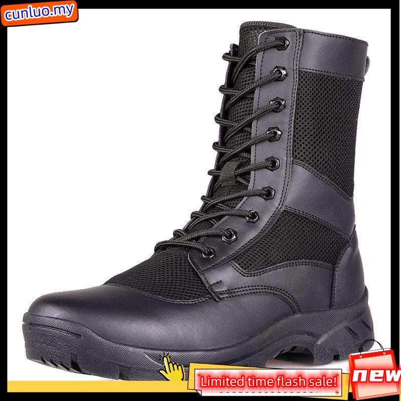 CQB Ultralight Tactical Boots Man Women Breathable Kasut Operasi ...
