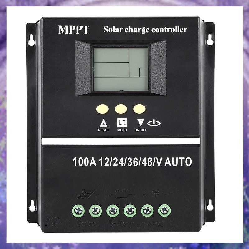 (Y W Z H)PWM 100A 12V 24V 36V 48V AUTO Solar Panel Charge Controller | Shopee Malaysia