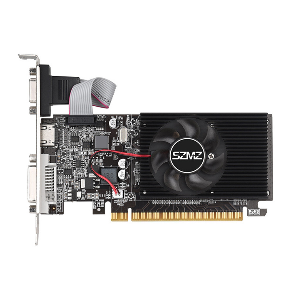 keepdreaming GT210 1GB Discrete Graphics with DVI VGA HD-Compatibe Port ...
