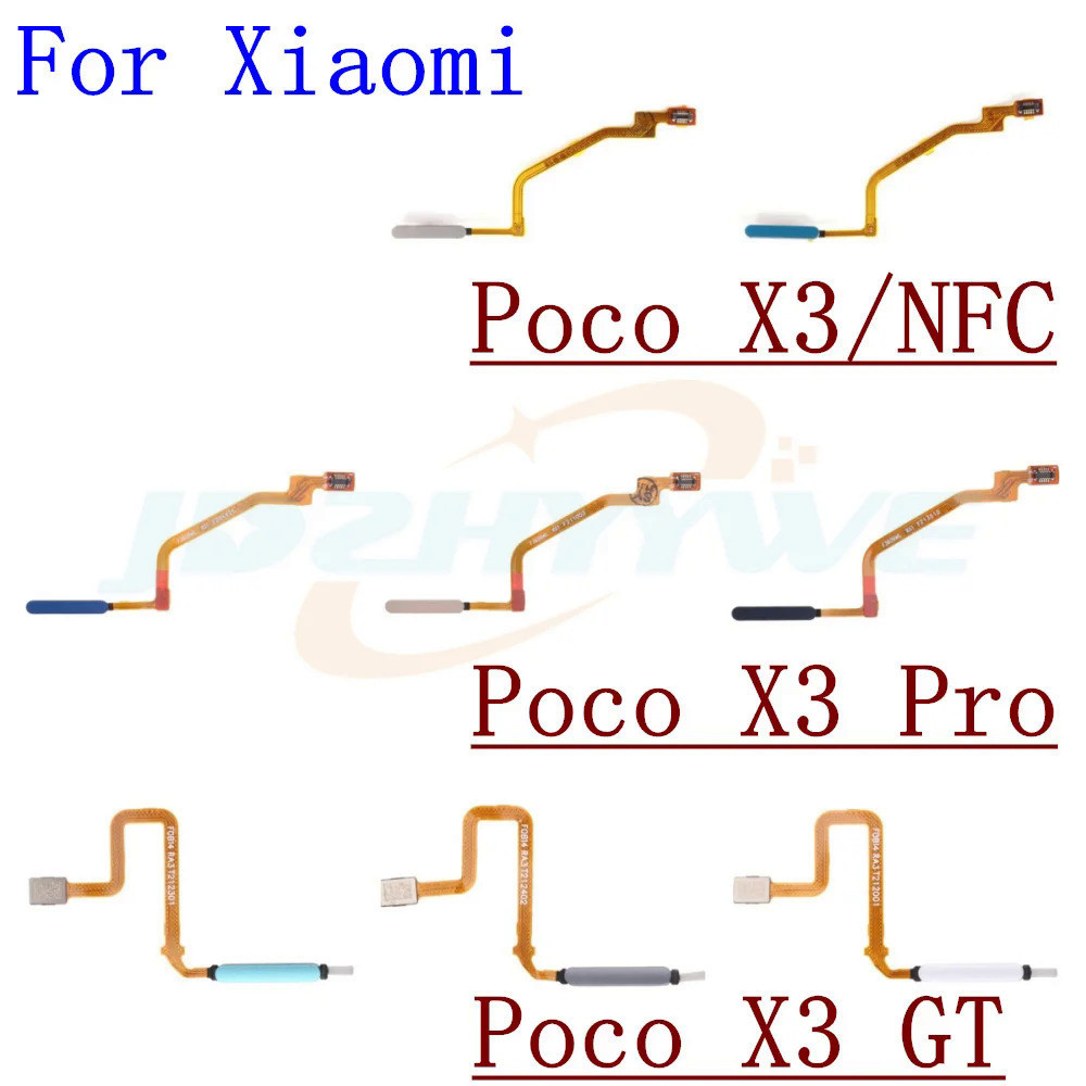 Original For Xiaomi Poco X3 GT Pro X3pro X3GT X3NFC Fingerprint Sensor ...