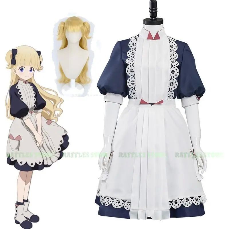 SHADOWS HOUSE Anime Emilico Cosplay Costume Maid Dress Suit Wig ...