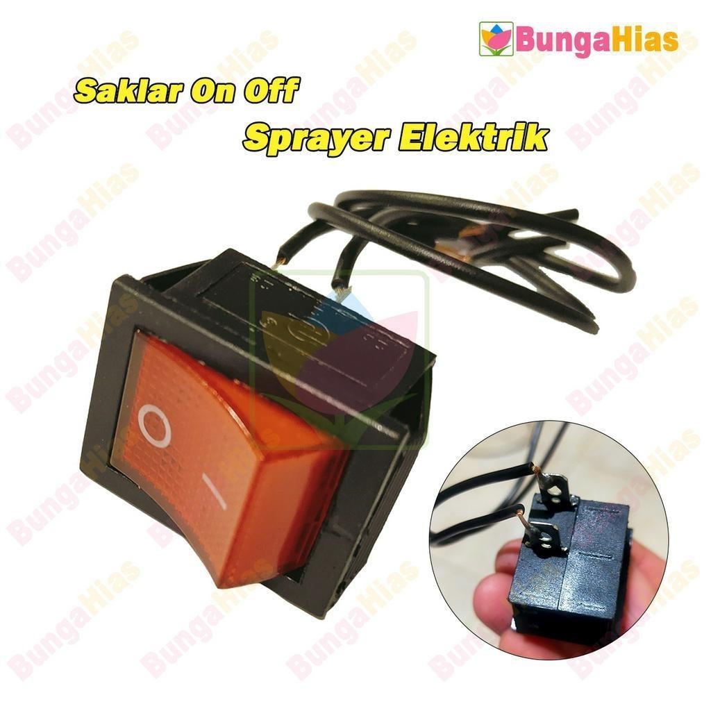 On Off Switch Electric Sprayer Knapsak Tank With Cable Dynamo Pump ...