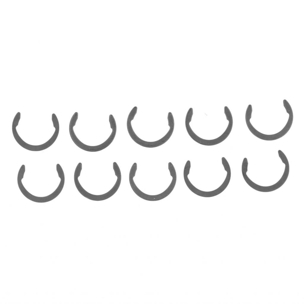 Yohooo 10PCS Retaining Clip Rings Rubber Roller Fixing C Clips High ...