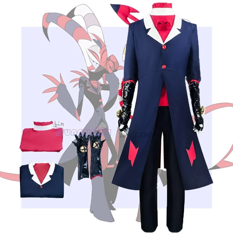 Helluva Boss Blitzo Cosplay With Tail Hazbin Anime Hotel Cosplay ...