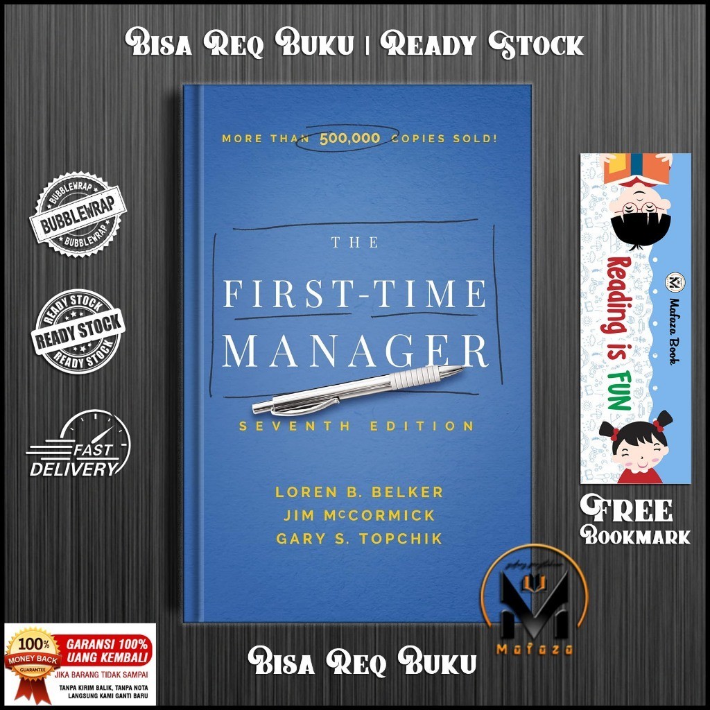 The First-Time Manager by Jim McCormick (English) | Shopee Malaysia