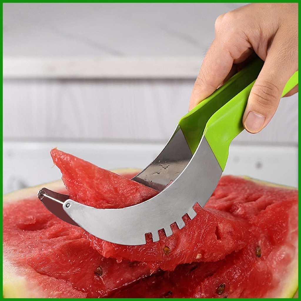Watermelon Slicer Tool Fruit Cutter and Divider Ergonomic Quickly Safe ...