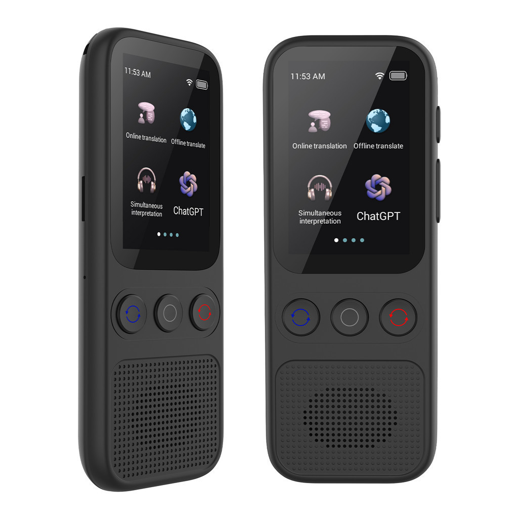 S80 Language AI Translator Device with 138 Languages Voice Translating 17 Offline Translation ...