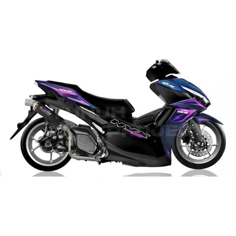 Striping STICKER Transparent ALL NEW AEROX 2021-2024 CONNECTED NVX 155 ...