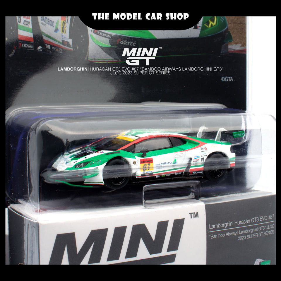 [MINI GT] Lamborghini Huracán GT3 EVO2 #87 "Bamboo Airways Lamborghini ...