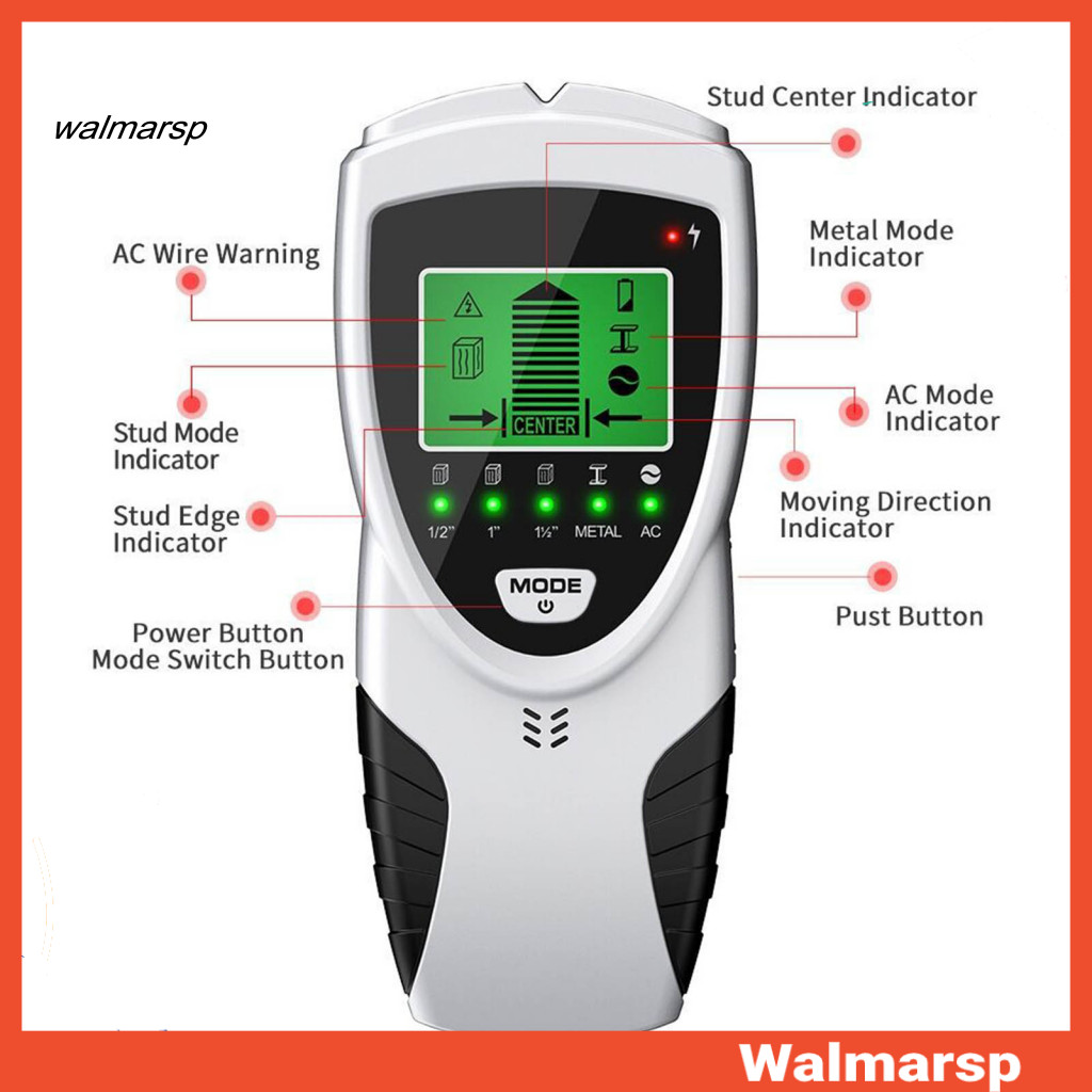 [WMP] Ac Wire Warning Icon Live Wire Detection Advanced 5-in-1 Wall ...