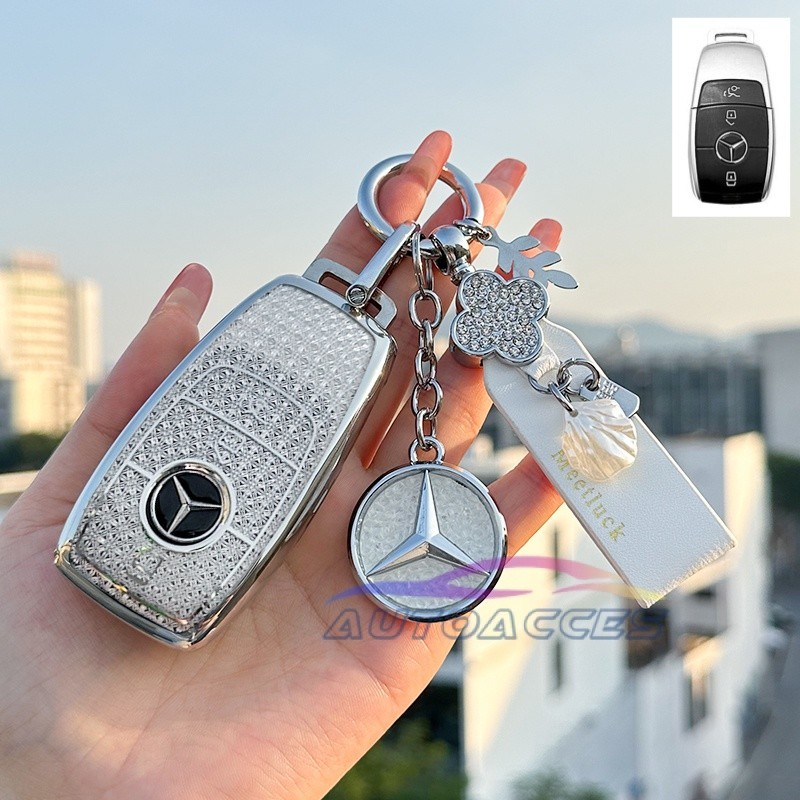 TPU Car Key Case Cover for Mercedes Benz A180 A200 C180 C200 C250 E200 ...