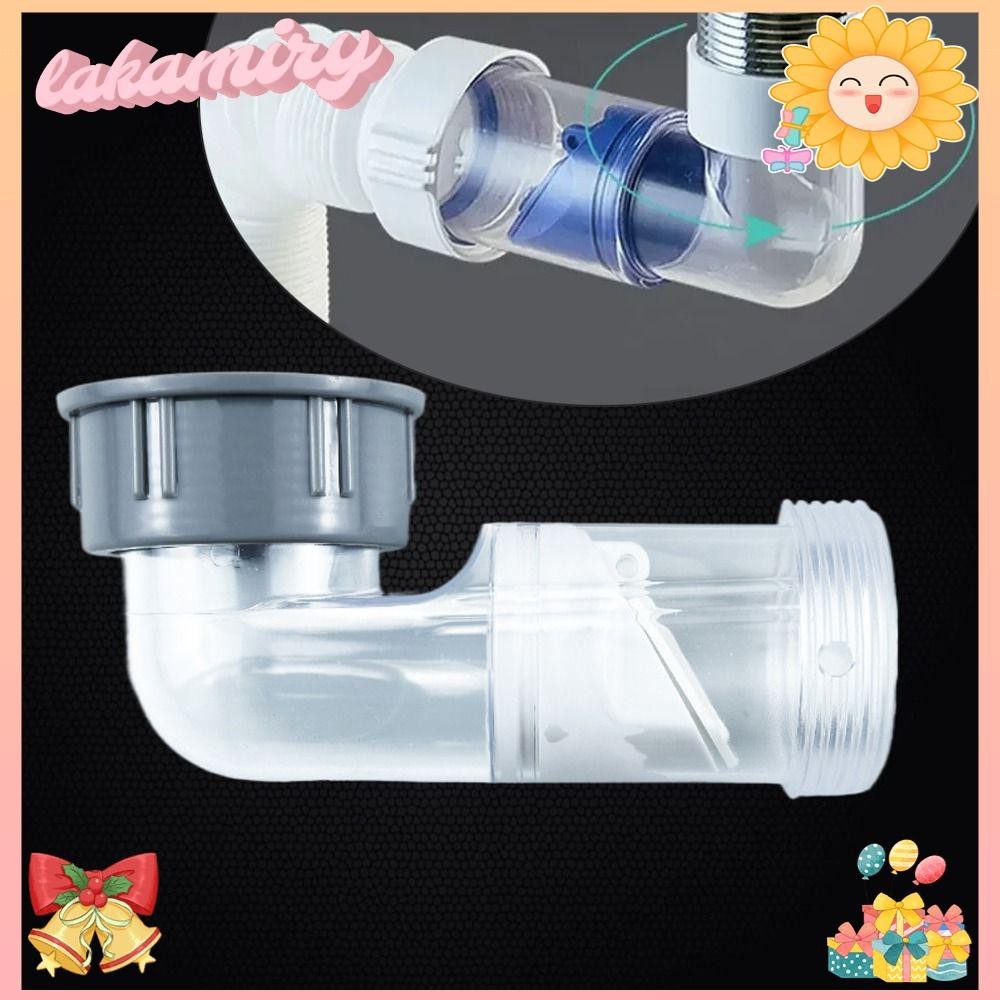 LAKAMIRY Wash Basin Drainage Pipe Kit, Universal Odor Proof Drain Pipe ...