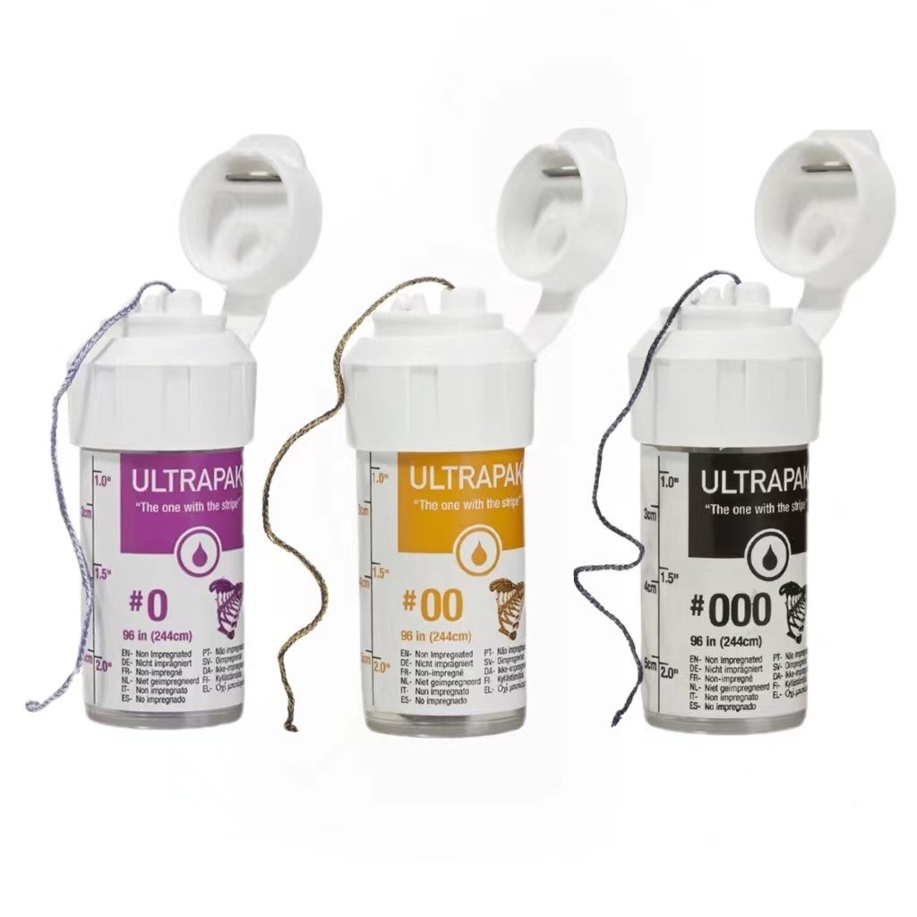 Ultradent Ultrapak™ Dental Gingival Retraction Knitted Cord Packing ...