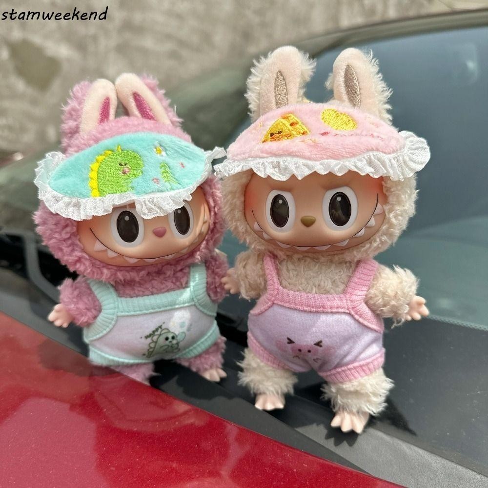 STAMWEEKEND Labubu Time Clothes, Camisole Pants Little Cloak 17cm ...