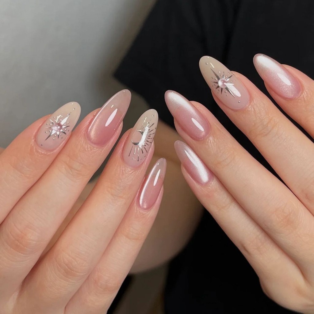 Pure Handmade Wearing Nails Clear Feeling All-Match Atmosphere Feel ...