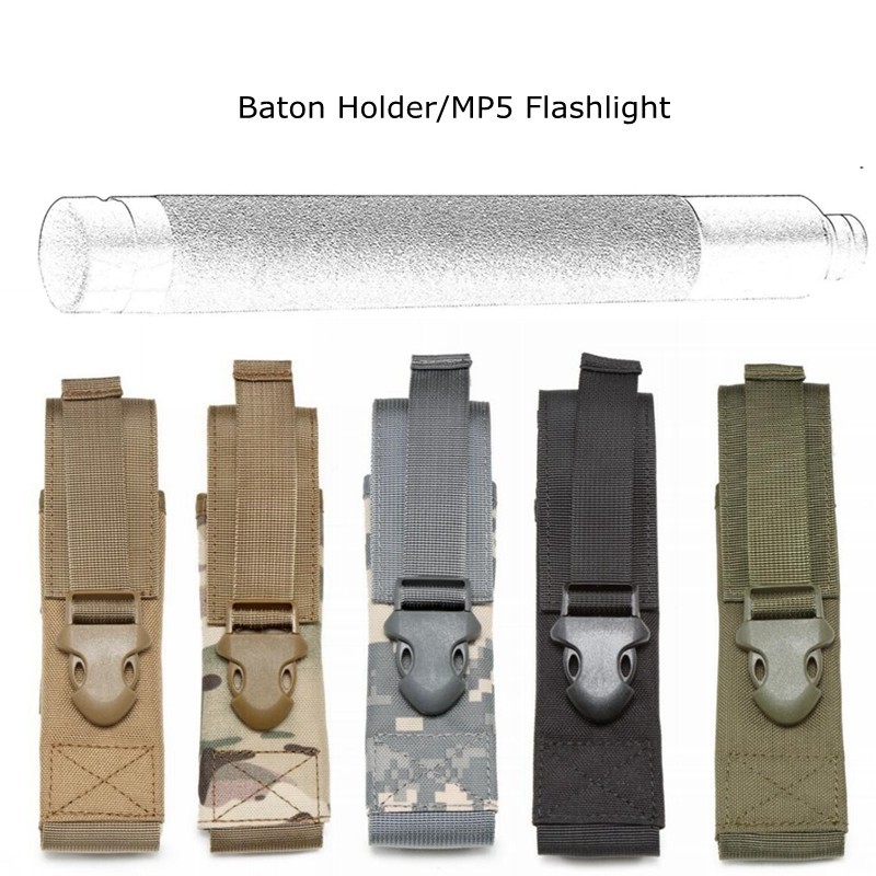Tactical MP5 Molle Pouch Bat Stand Expandable Bat Outdoor Hunting ...