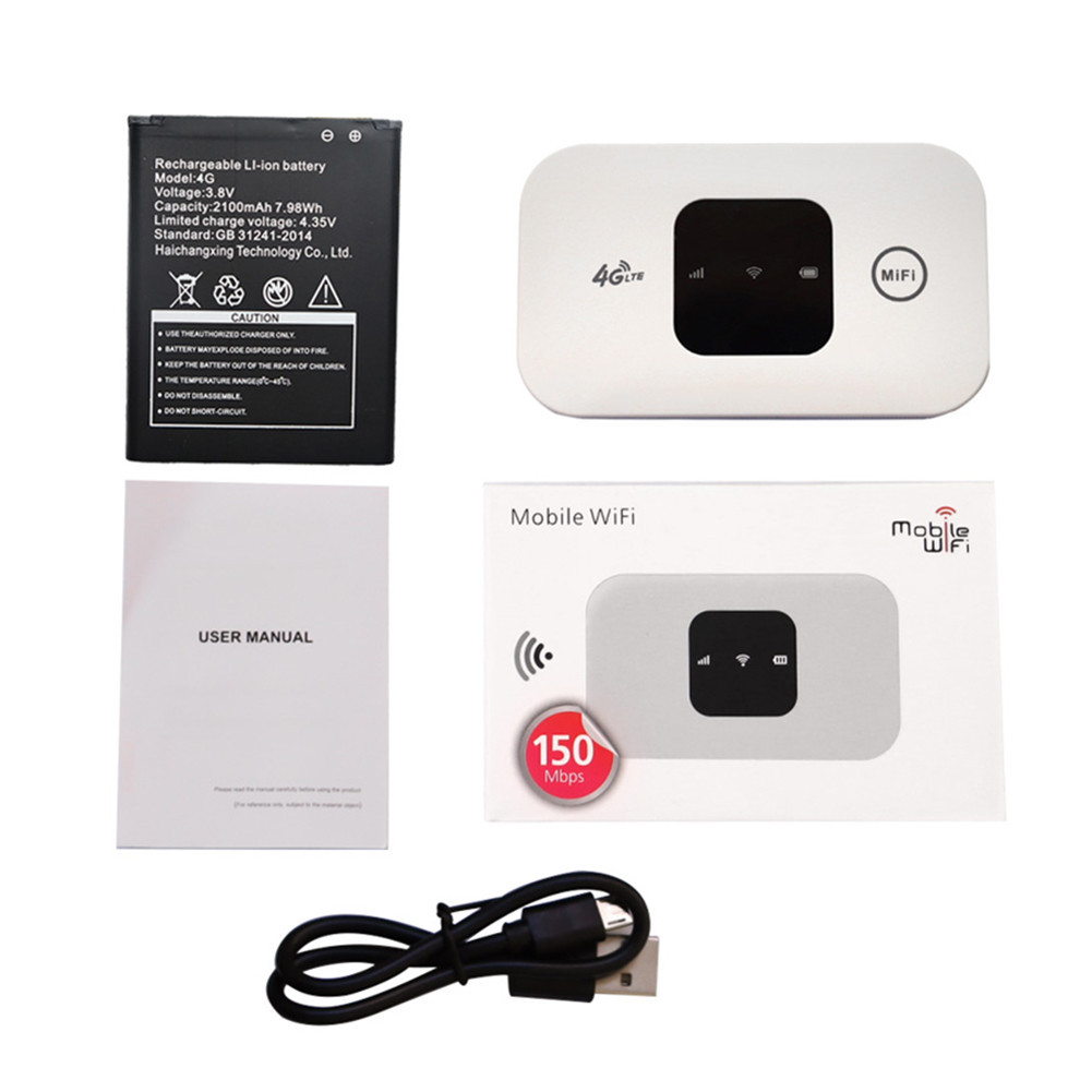 【Stock In Malaysia】4G Pocket WiFi Router 150Mbps 4G Wireless Router ...
