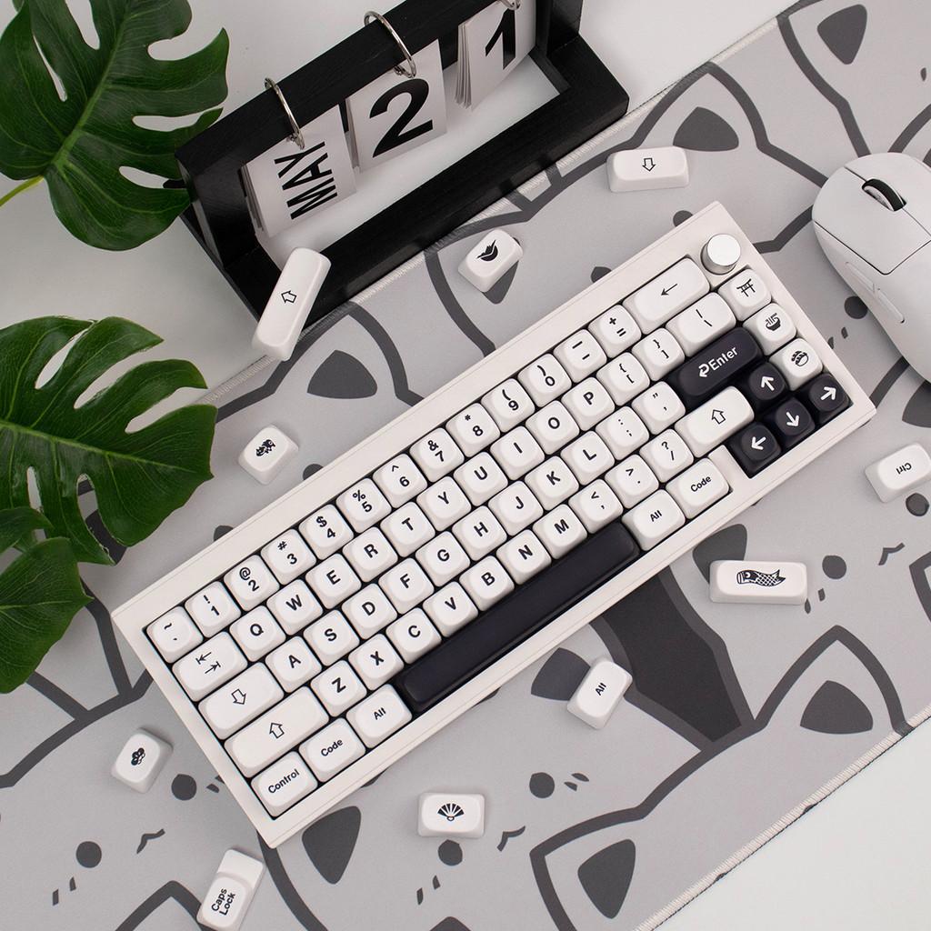 Teishoku BOW keycaps MOA Profile Dye-Sub PBT Custom Keycaps Set for ...