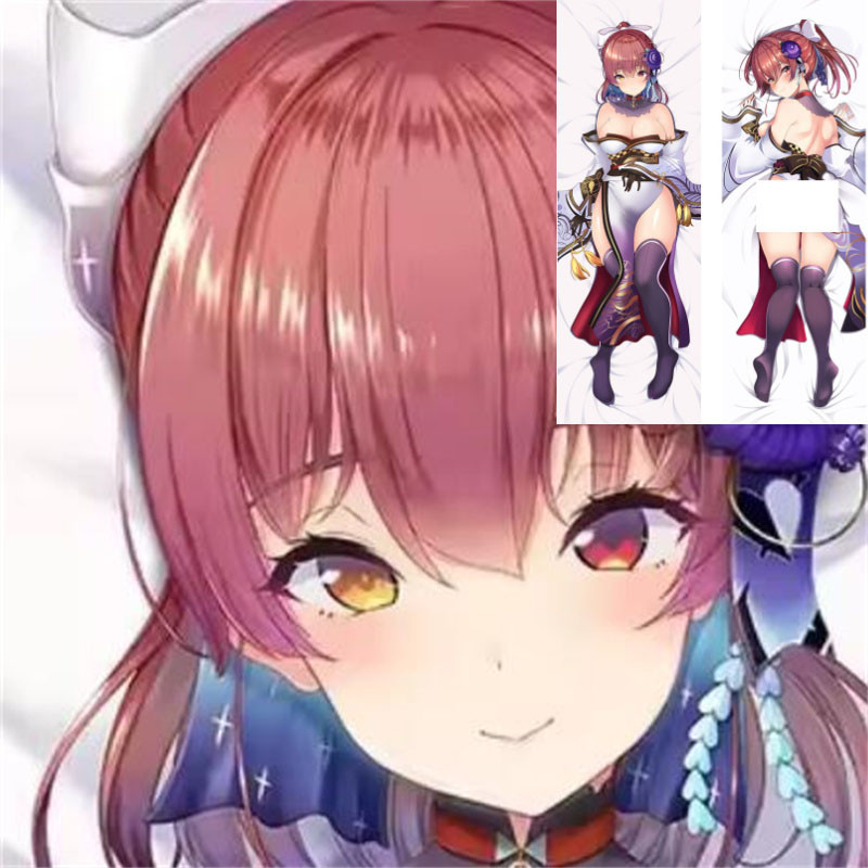 Anime Hololive Youtuber Houshou Ocean Dakimakura Embraces Pillow Cover ...
