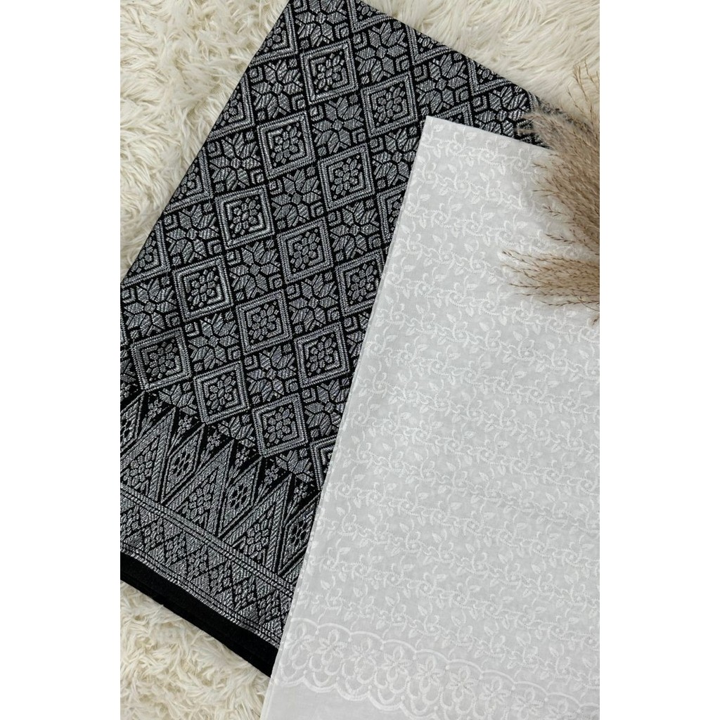 KAMDAR Kain Pasang Tema Warna Raya - White | Shopee Malaysia