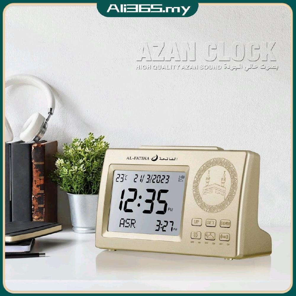 Azan Clock Muslim Prayer Worship Islamic Mosque Digital Azan Alarm ...