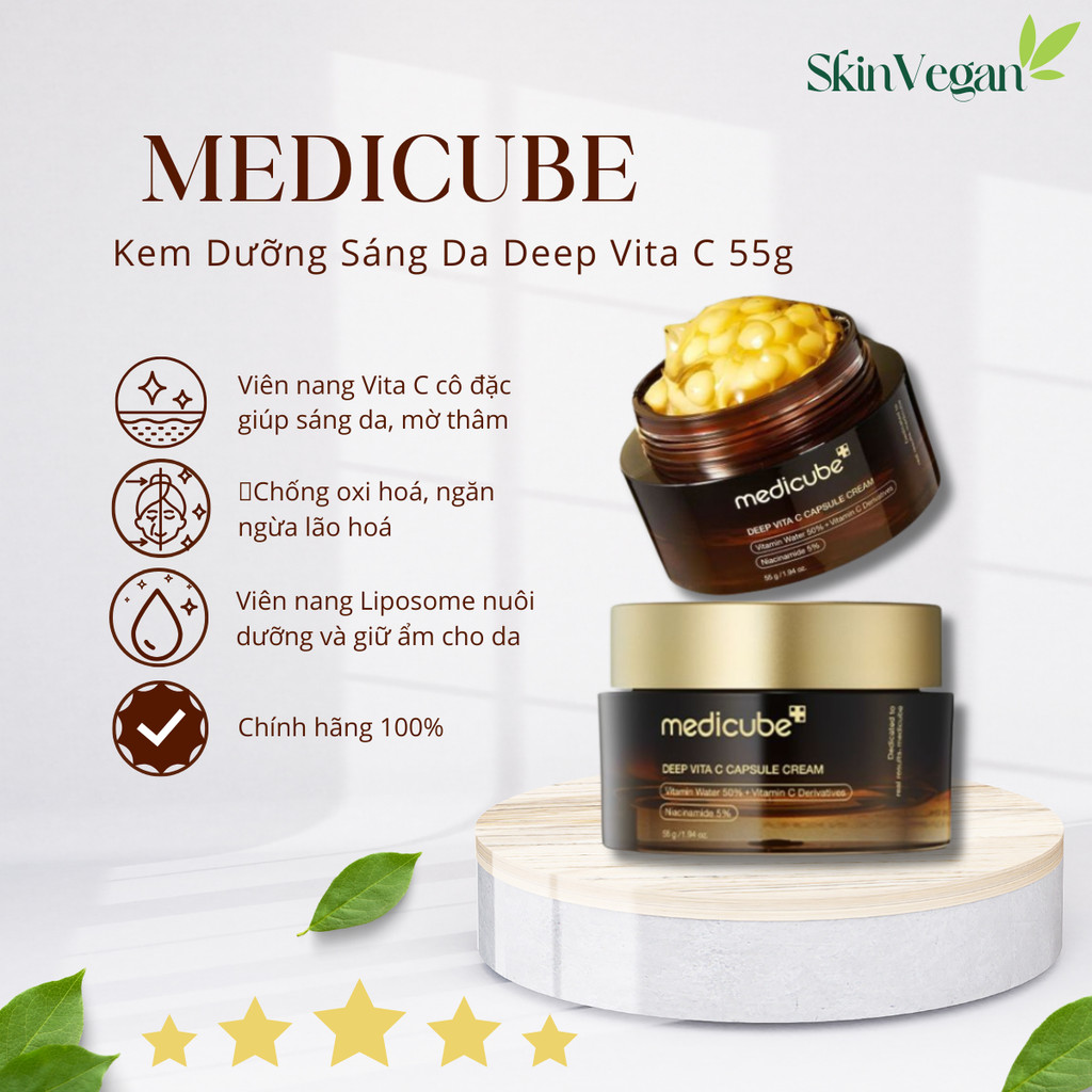 Medicube Deep Vita C Capsule Cream (55g) | Shopee Malaysia