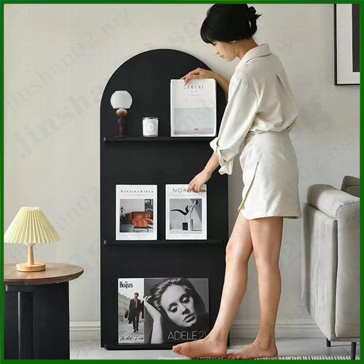 Bookcase magazine rack office books and newspaper rack storage rack ...
