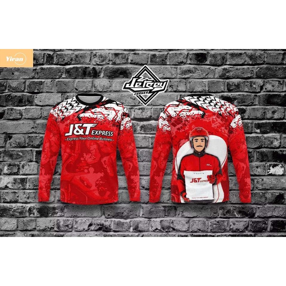 New Jnt/Baju J&T Full Sublimation 3D Long T-shirt 04 Fashion | Shopee ...