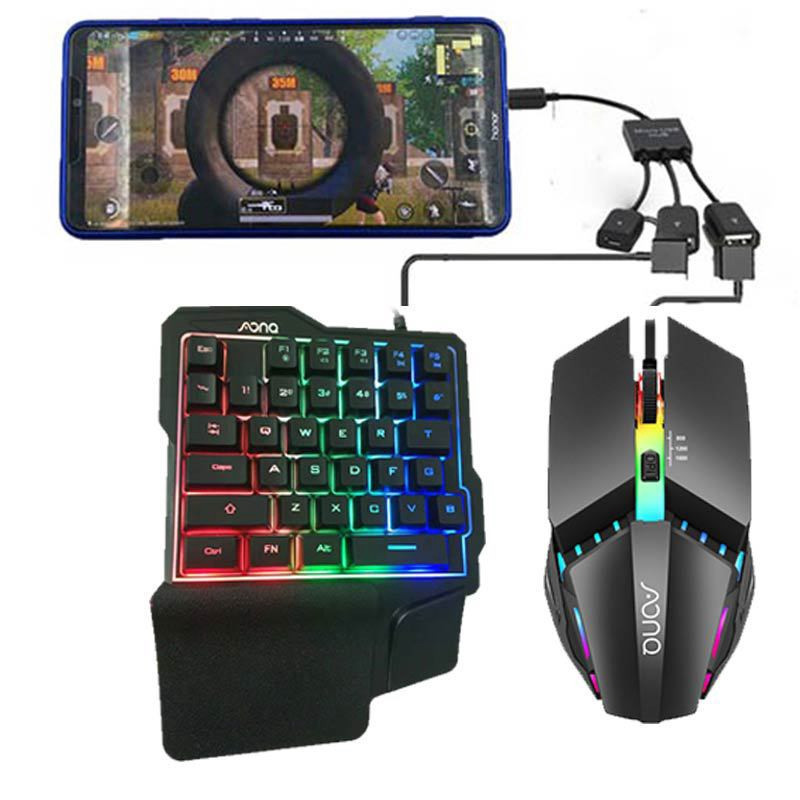 Mobile Controller Gaming Keyboard Mouse Converter Pubg Mobile