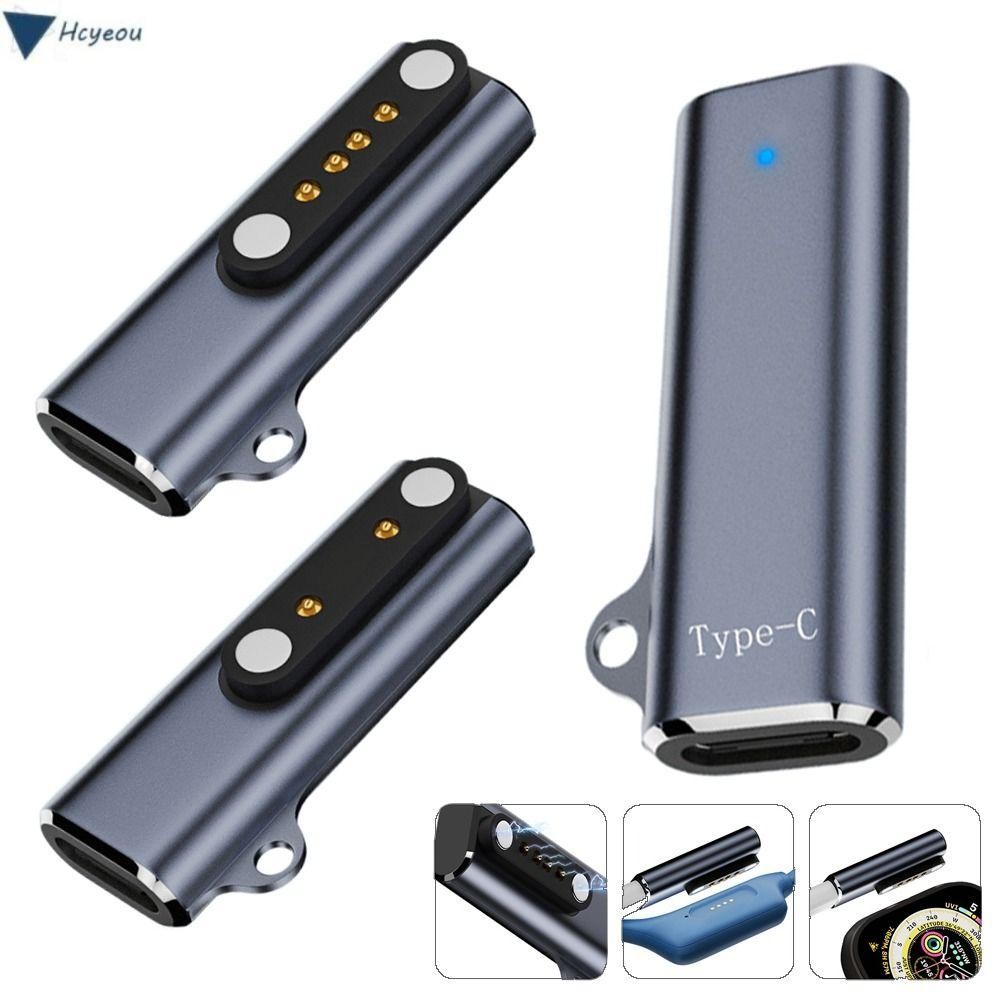 HCYEOU Charging Adapter, Bone Conduction Headphone 90 Degree Magnetic ...