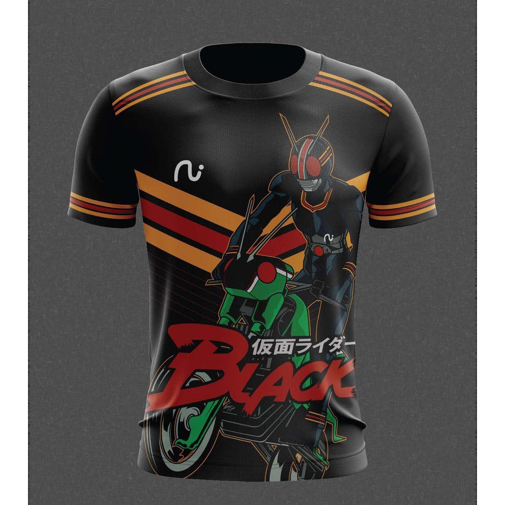 Kamen Rider Black Full Sublimation Tshirt Jersey | Shopee Malaysia