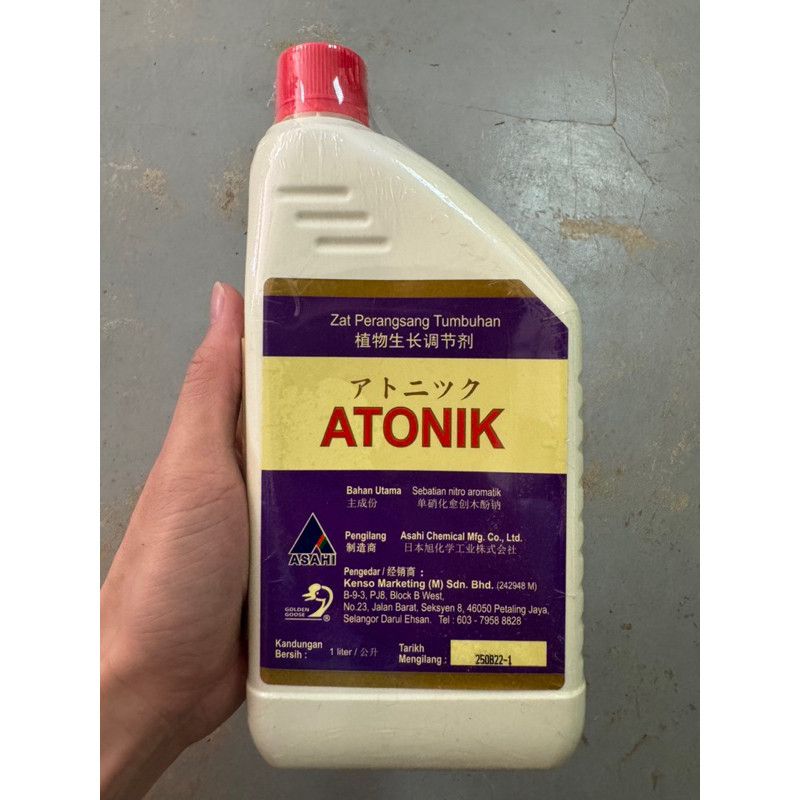 [ORIGINAL]1L ATONIK Kenso Jepun Zat Perangsang Tumbuhan Penggalak Bunga ...