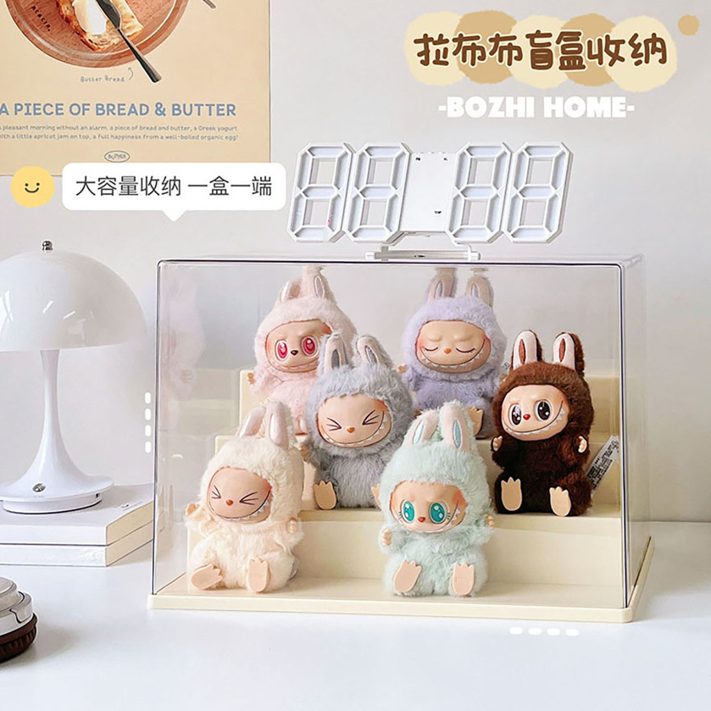 Labubu Display Box Transparent Large Capacity Labubu Display Box Labubu ...