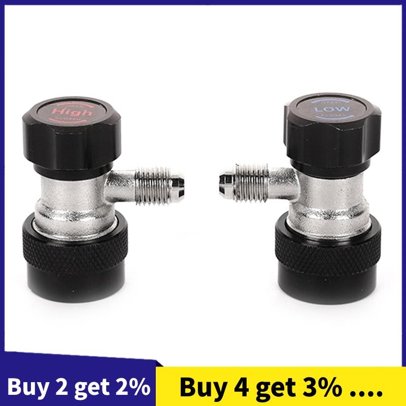 R134A A/C AC Compressor R-134A Manual Quick Coupler Adapter Air ...