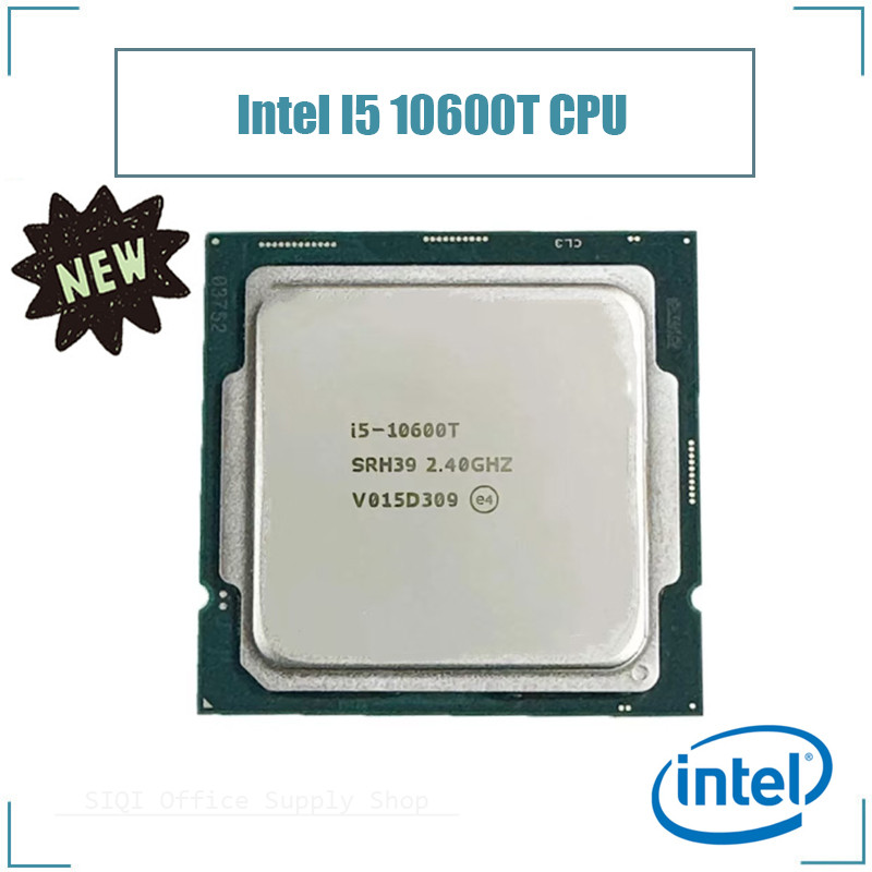 Intel I5 10600T CPU LGA1200 2.4Ghz Hexa-Core 10th Generation INTEL Core ...
