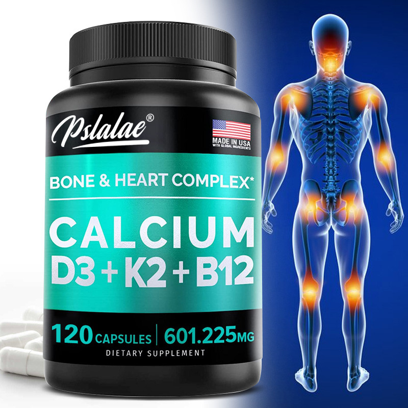 Pslalae PrimeMD 4-in-1 Calcium Supplement - Calcium Vitamins D3 K2 B12 ...