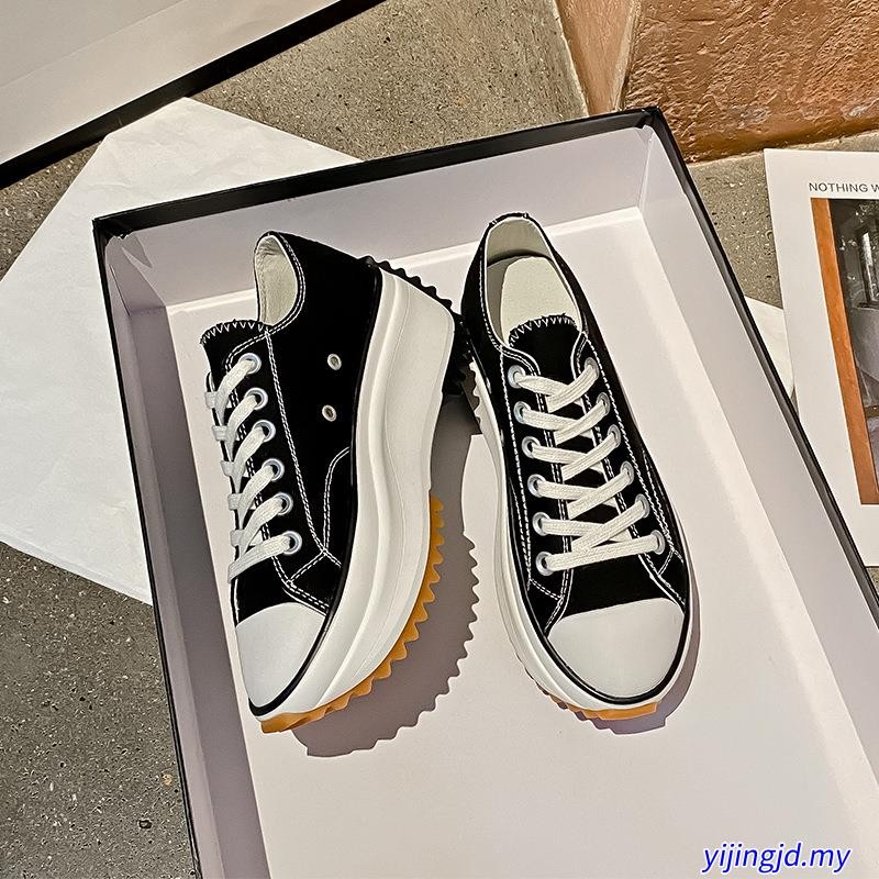 Convers Run Star Hike Black and White High Bottom Low Top Men's and ...