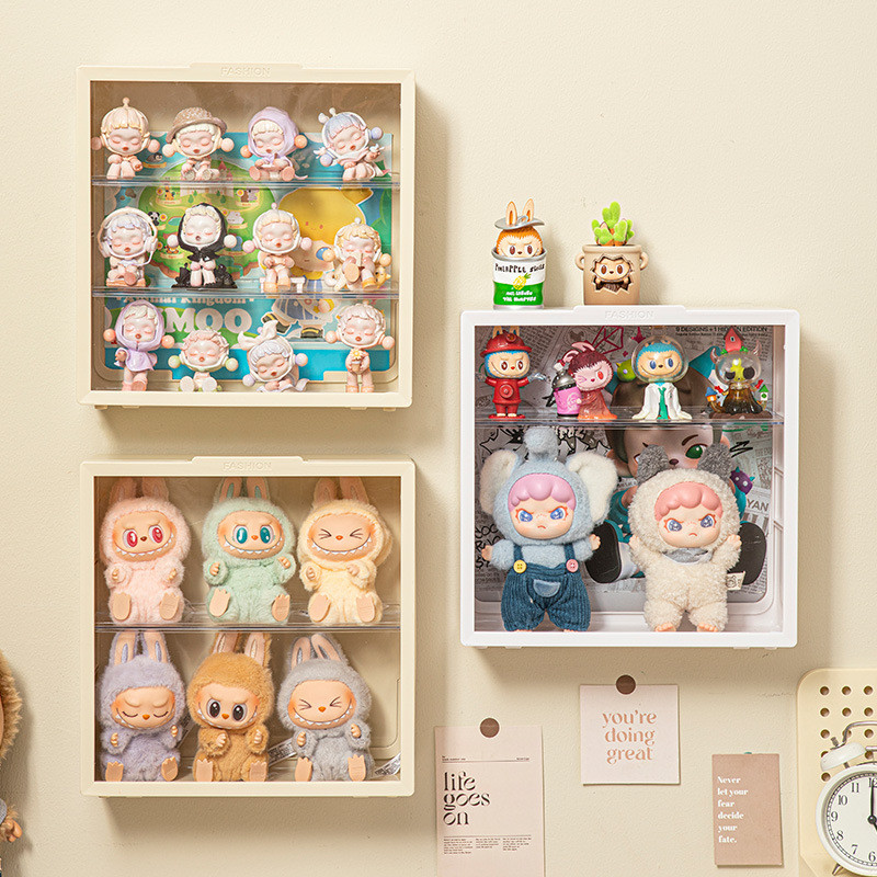 Blind Box Storage Display Rack Wall-Mounted Bubble Mart Display Box ...