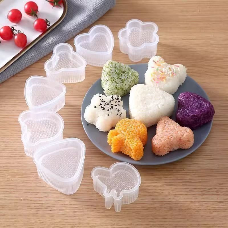 Triangle Rice Ball Mold Food Grade Children Cute Cartoon diy Modeling ...