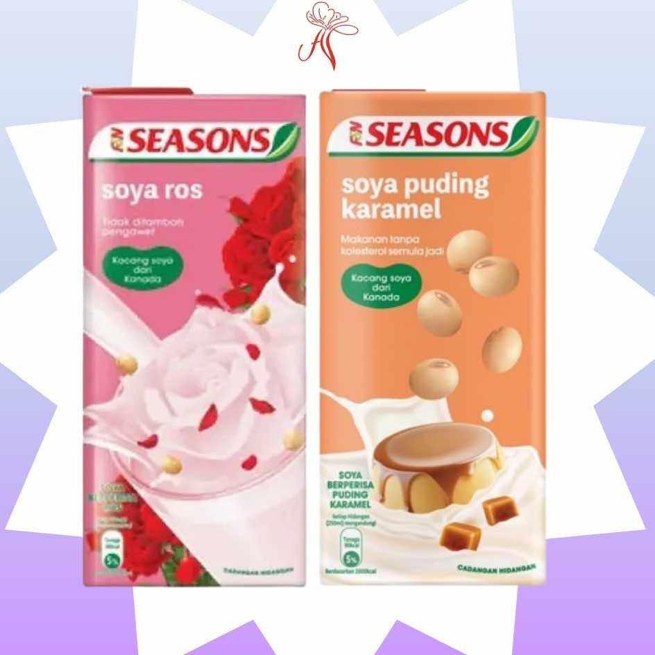 Seasons Soya Ros | Seasons Soya Puding Karamel (1 liter) | Shopee Malaysia