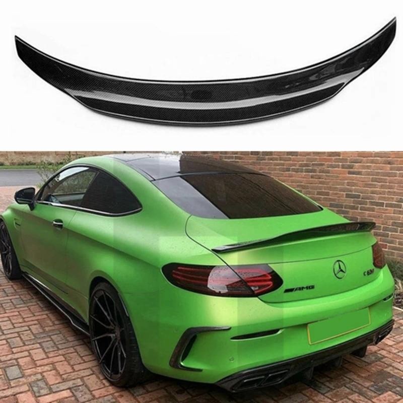 For Mercedes Benz W205 Coupe C-Class 2DOORS C63 PSM style Carbon Fiber ...