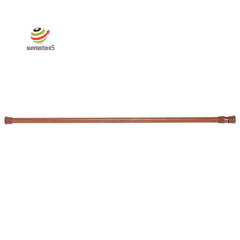 Extendable Telescopic Spring Loaded Net Voile Tension Curtain Rail Pole ...