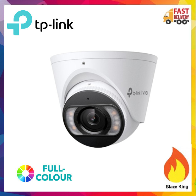 TP-LINK 8MP Full-Color Turret Network Camera SPEC: 8MP, 2.8mm Fixed ...