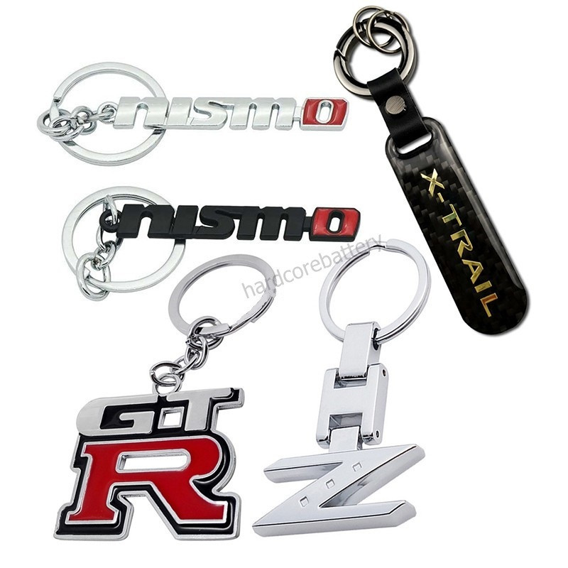 Nissan Nismo GTR Z logo Metal Car Keychain Auto Keyring Key Holder ...